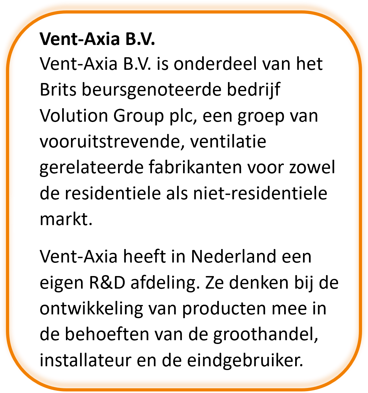 Vent-Axia B.V. versterkt samenwerking met PSP - Polymer Science Park